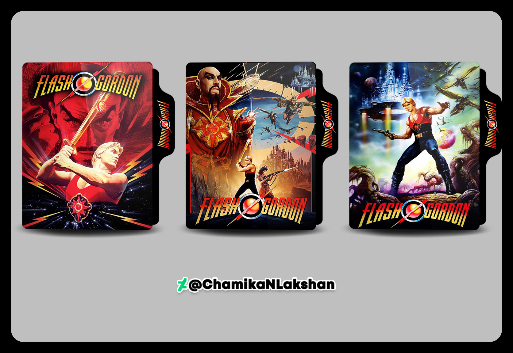 Flash Gordon (1980) Folder Icons by ChamikaNLakshan on DeviantArt
