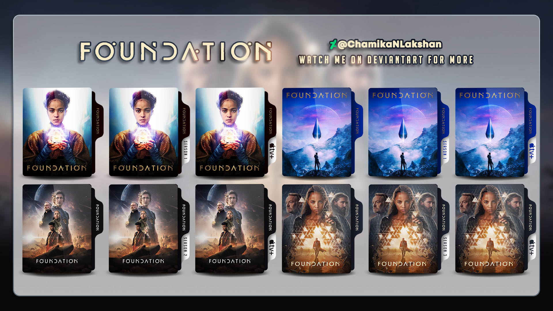 Foundation S01~S03 Folder Icons by ChamikaNLakshan on DeviantArt