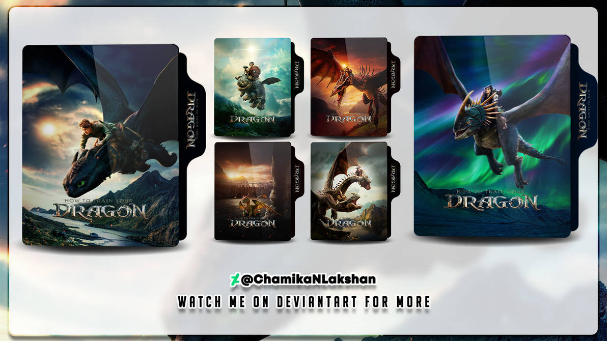 How to Train Your Dragon (2025) Folder Icons - V2 by ChamikaNLakshan on ...
