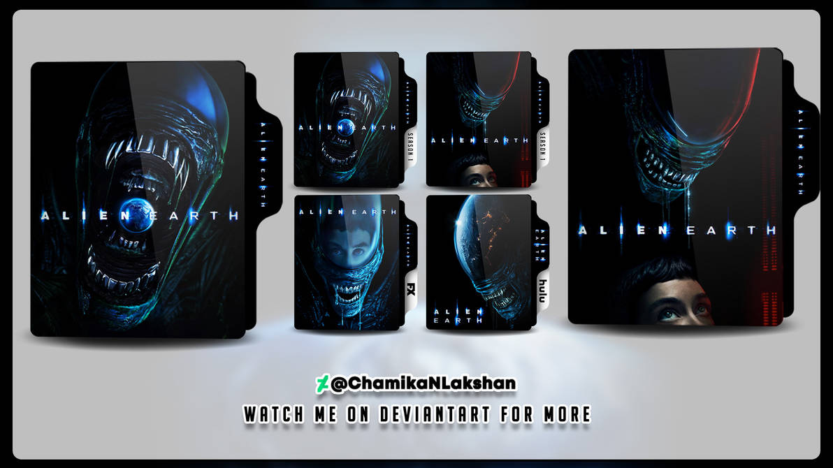 Alien Earth S01 Folder Icons V1 by ChamikaNLakshan on DeviantArt