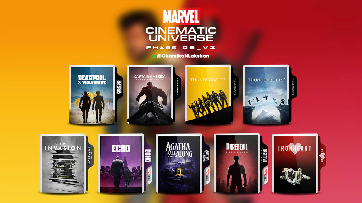 Marvel Cinematic Universe Phase 05 Folder Icons V2 by ChamikaNLakshan ...