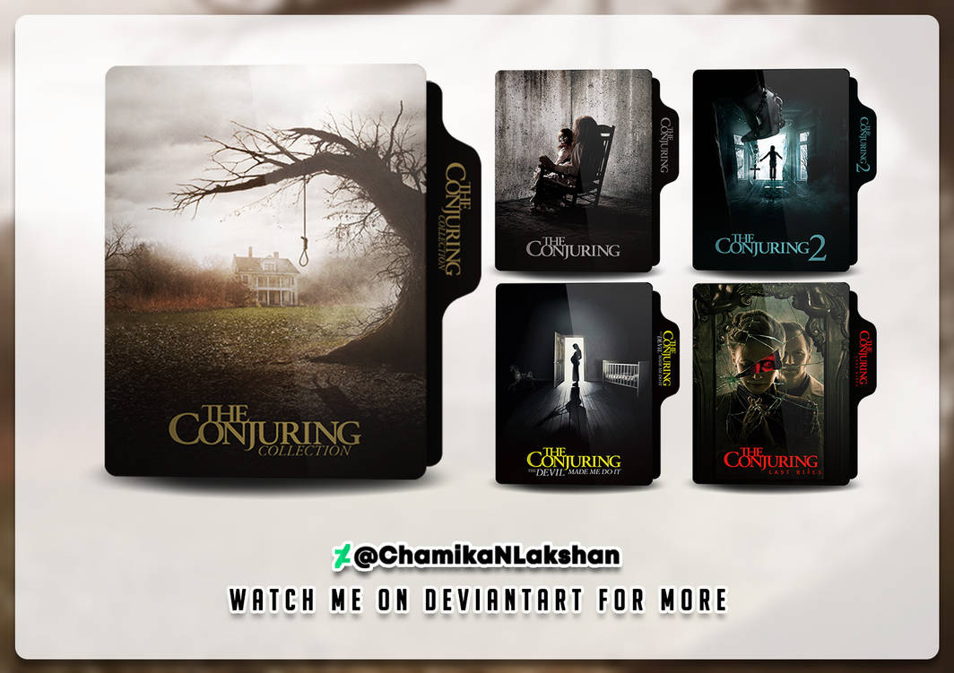 The Conjuring Collection Folder Icons by ChamikaNLakshan on DeviantArt