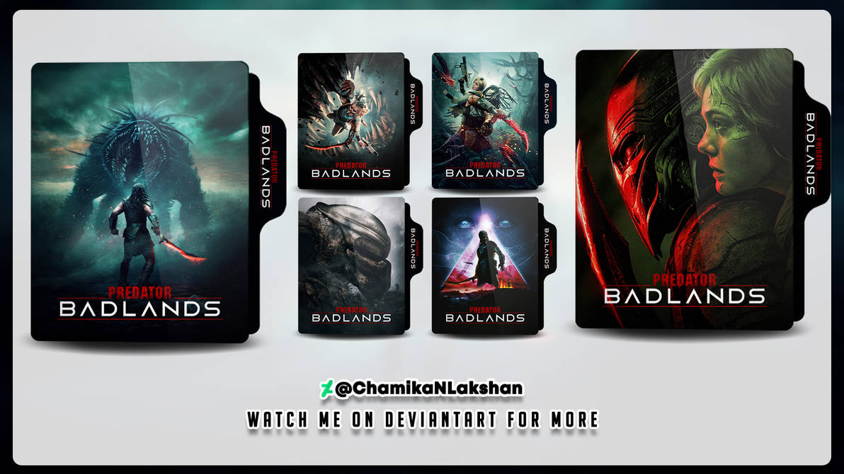 Predator Badlands (2025) Folder Icons - V2 by ChamikaNLakshan on DeviantArt