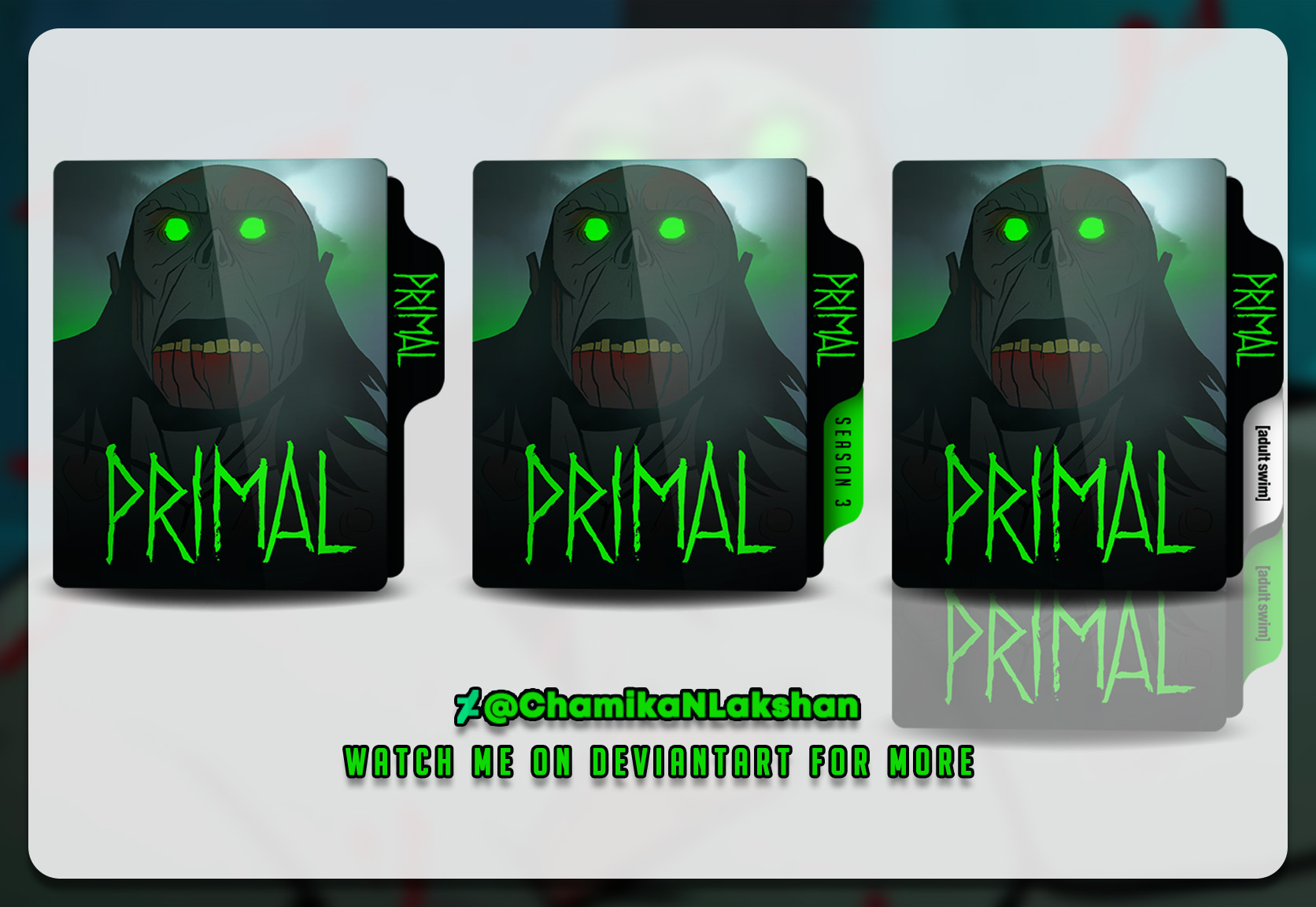 Primal S03 Folder Icons by ChamikaNLakshan on DeviantArt