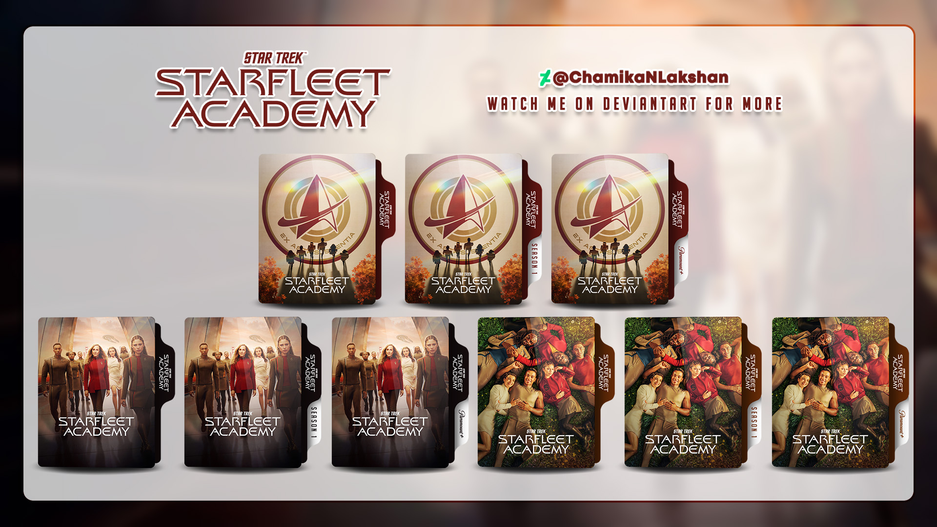 Star Trek Starfleet Academy S01 Folder Icons by ChamikaNLakshan on ...