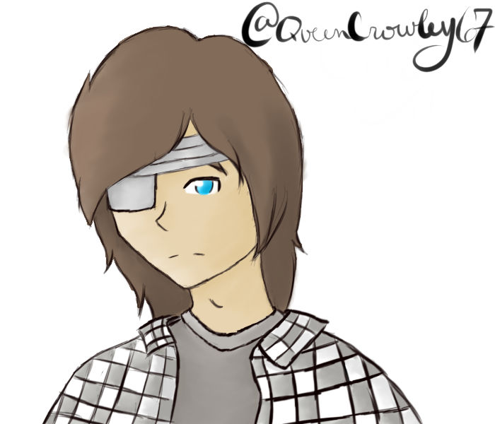 Carl Grimes - Headshot Color Example by ArtKing57 on DeviantArt