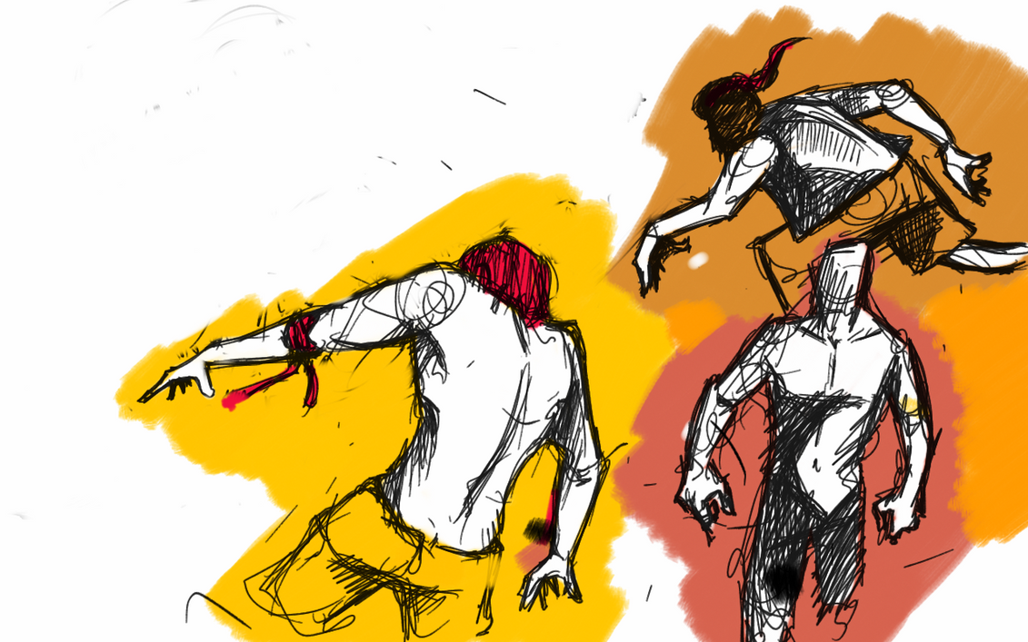 Poses practice :) by KostasKopsidas on DeviantArt