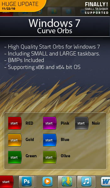 Windows 7 Start Orb - Curve by Renacac on DeviantArt