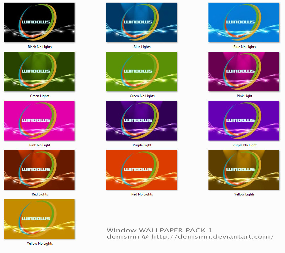 Windows Wallpaper Pack 1 by denismn on DeviantArt