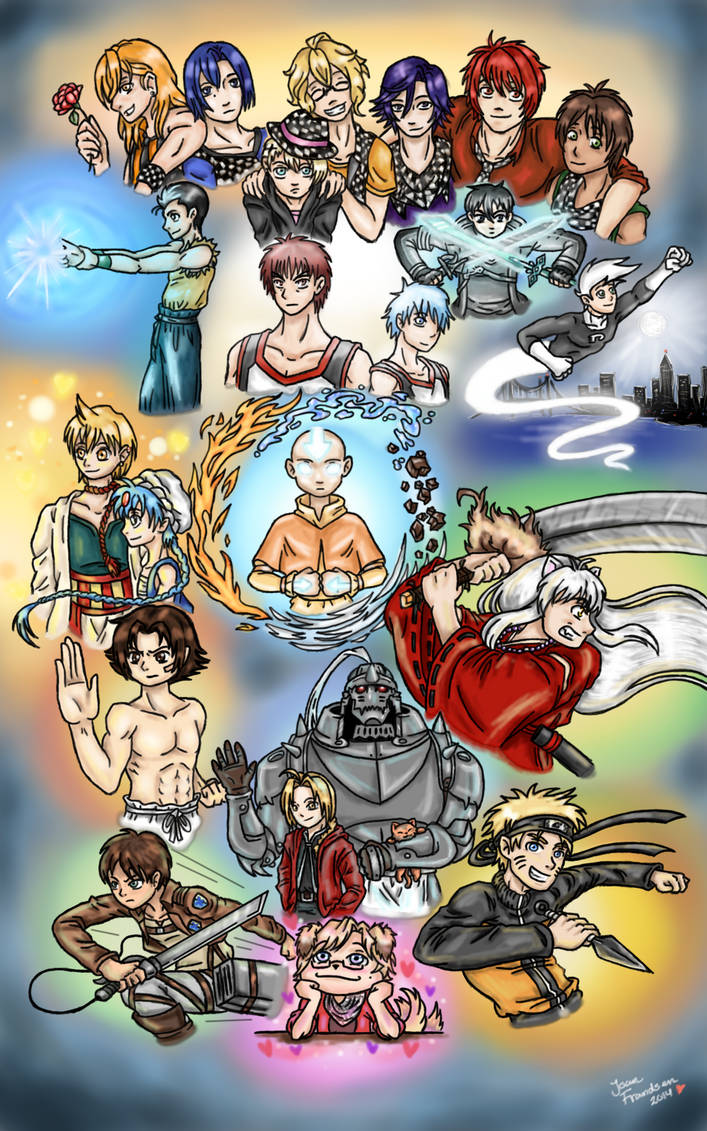 some of my favorite anime/ cartoon boys by Joantegnemussen on DeviantArt