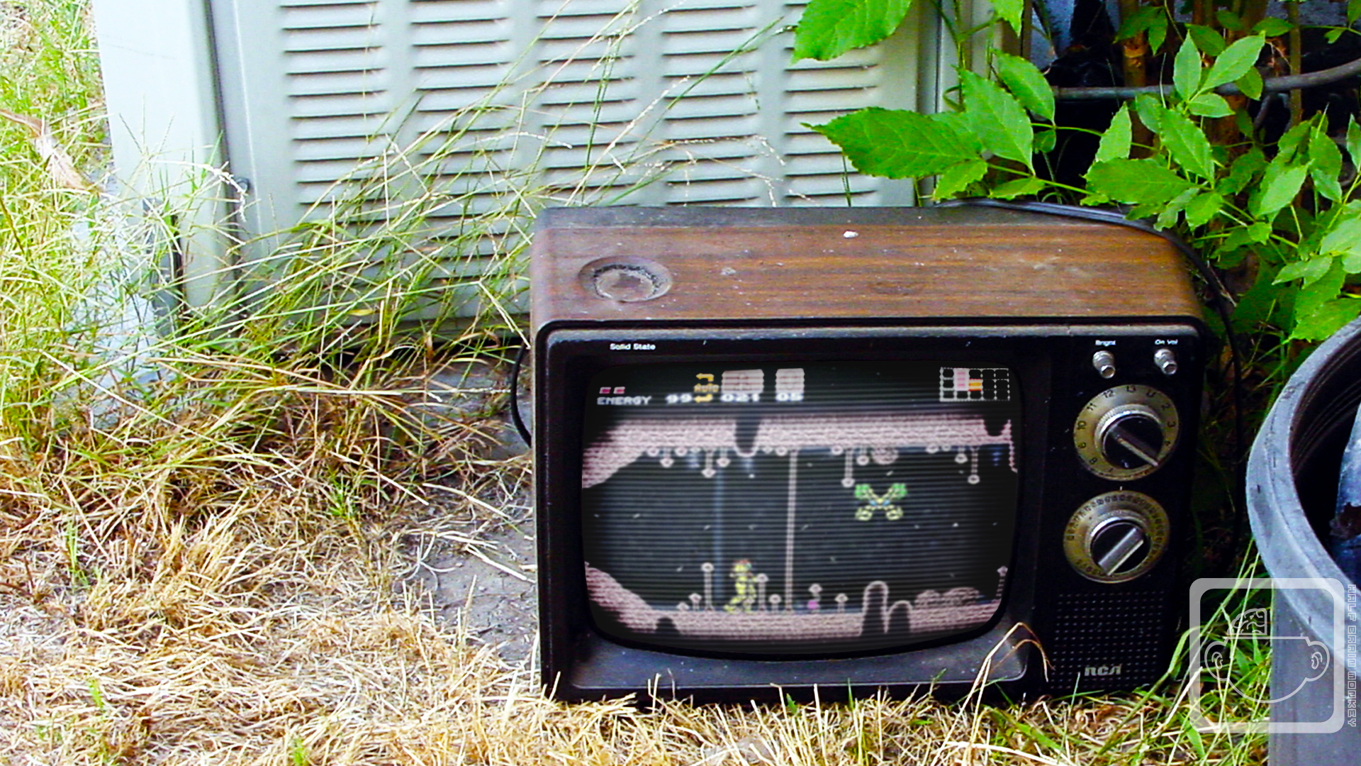 Retro Metroid Wallpaper - 01 by half-brain-monkey on DeviantArt