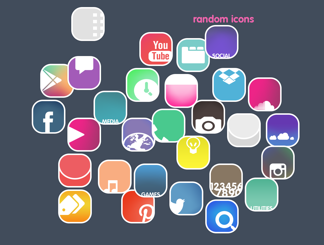 Random Icons by radarist on DeviantArt