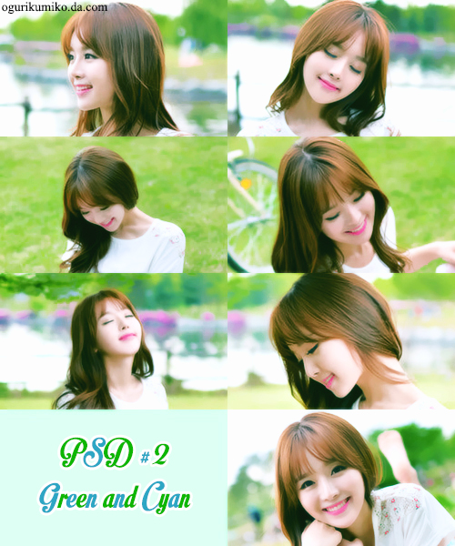 PSD Coloring 2 Green and Cyan by OguriKumiko on DeviantArt