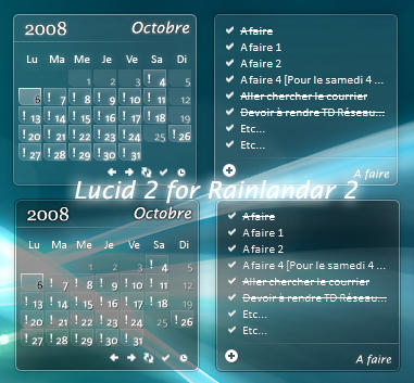 Rainlendar Skins Rainlendar Lite PC WELT