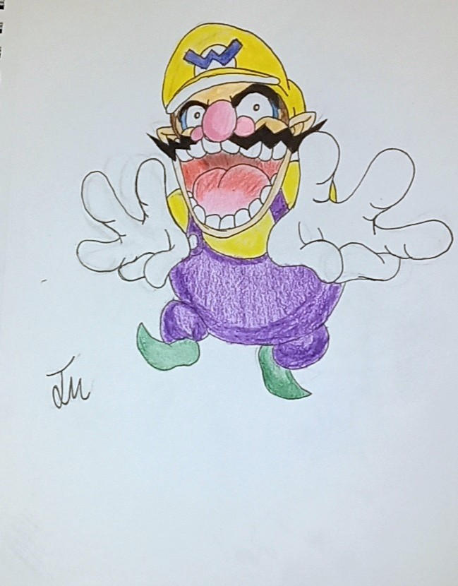 Wario Fanart up grade by Littleseal15 on DeviantArt