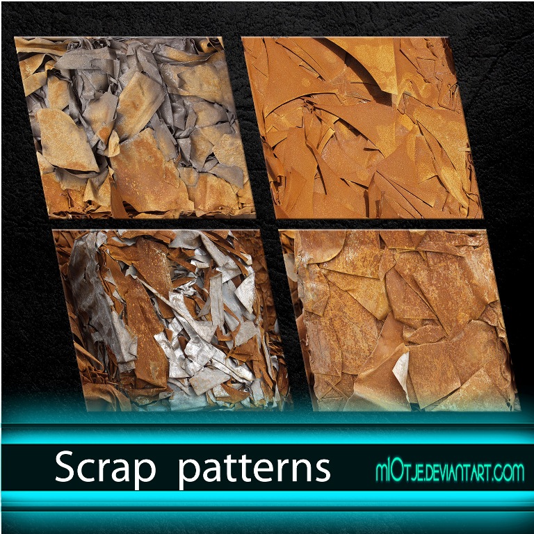 Scrap patterns by M10tje on DeviantArt