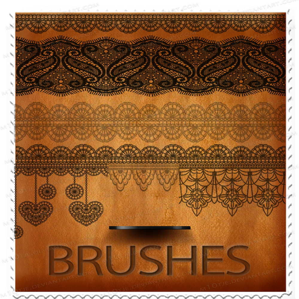 Lace Brushes part 1 by M10tje on DeviantArt