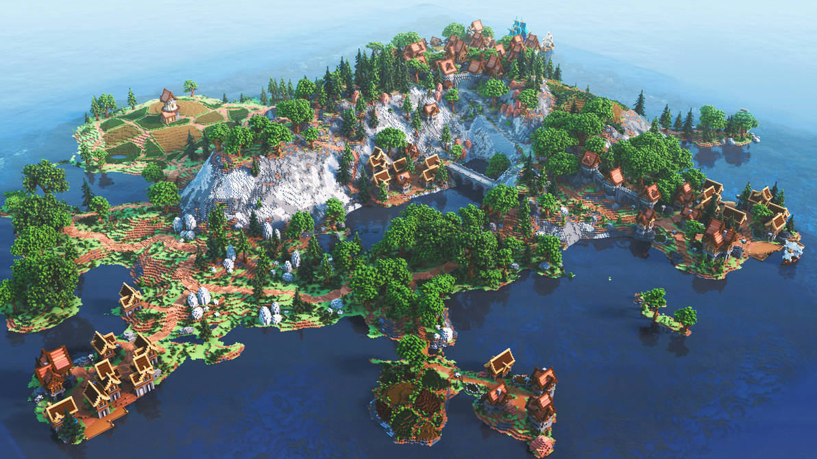 Countryside Lobby by BreadBuilds on DeviantArt