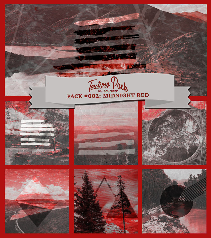 Large Texture Pack #002: Midnight Red (800x600px). by ACMontez on ...