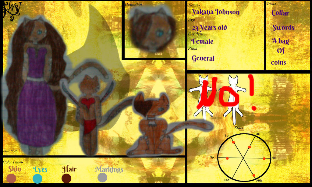 Lady Yakana Johnson (WOT app sheet) by darkshadowmist on DeviantArt