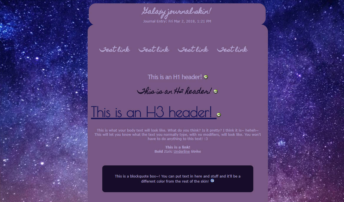 Free Core Purple Galaxy Skin! by Maiyunbby on DeviantArt