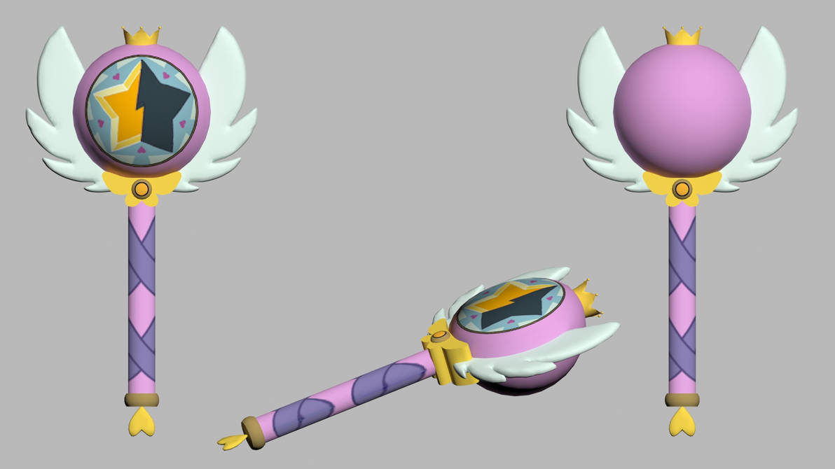 [OBJ/MAX] Star Butterfly/Royal Magic Wand Season 2 by Star-Butterfly on ...
