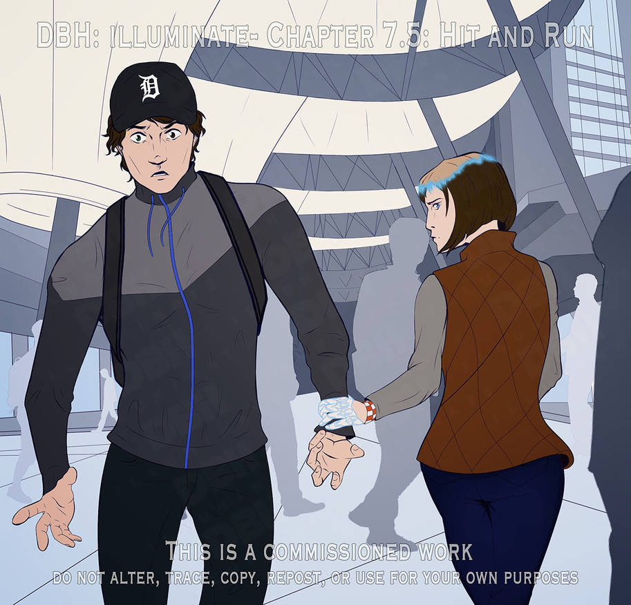 DBH: Illuminate- Hit and Run (part 1) by The-Shadowsmiths on DeviantArt