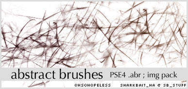 Brush Set 1: Abstract by ohsohopeless on DeviantArt