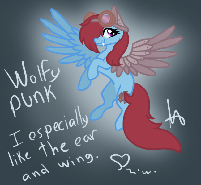 mlp Wolfy Punk by Inspiration1413 on DeviantArt