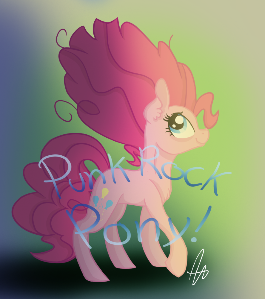 Punk Rock Pony! by Inspiration1413 on DeviantArt