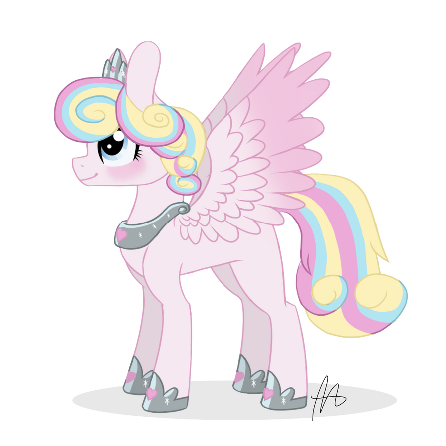 Flurry Heart redesign by Inspiration1413 on DeviantArt