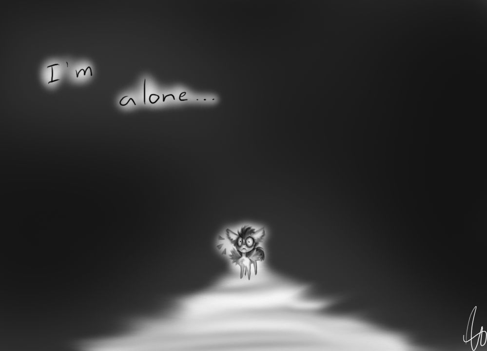 I'm alone by Inspiration1413 on DeviantArt