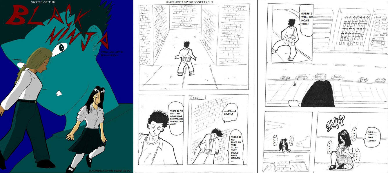 black ninja chap 3 pgs 1-3 by KenSkaii on DeviantArt
