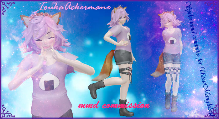 mmd model request for UtauMangleloid by ToukaAckermane on DeviantArt