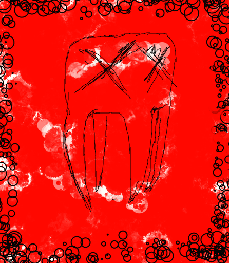 Tooth on Blood Surrounded By Bubbles by Loto9000 on DeviantArt
