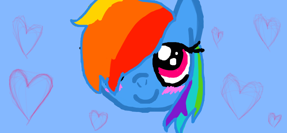 Adorkable Dashie Wallpaper by CuteNerdyGirl on DeviantArt