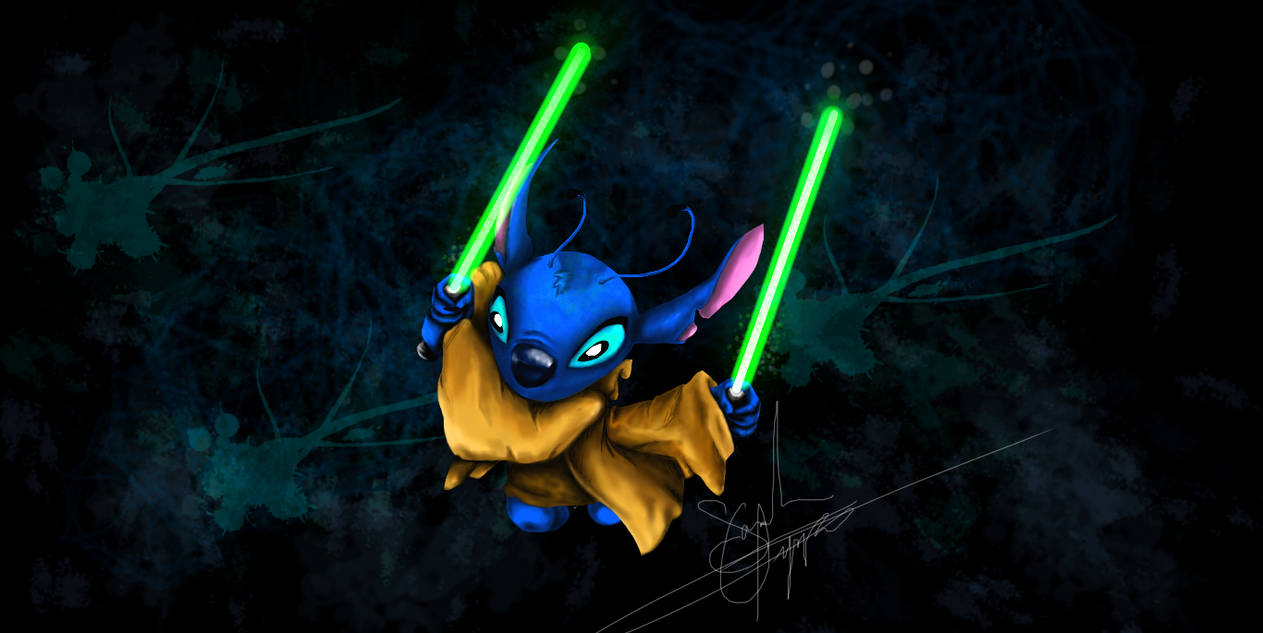 Jedi Stitch by lady0fIthilien on DeviantArt