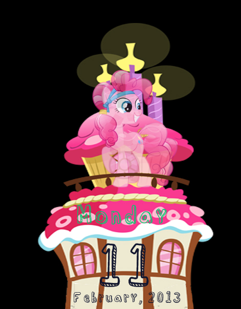 Crystal Pinkie Calendar 1.0 by RainxChaser on DeviantArt