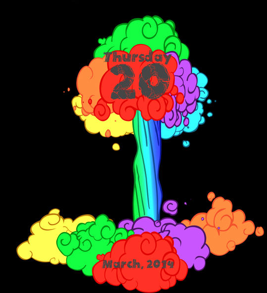 Rainbow Nuke Calendar 1 by RainxChaser on DeviantArt