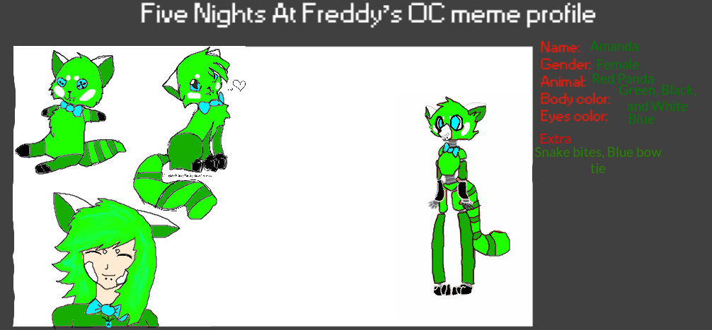 Amanda the red panda by Lunawarriorcats on DeviantArt