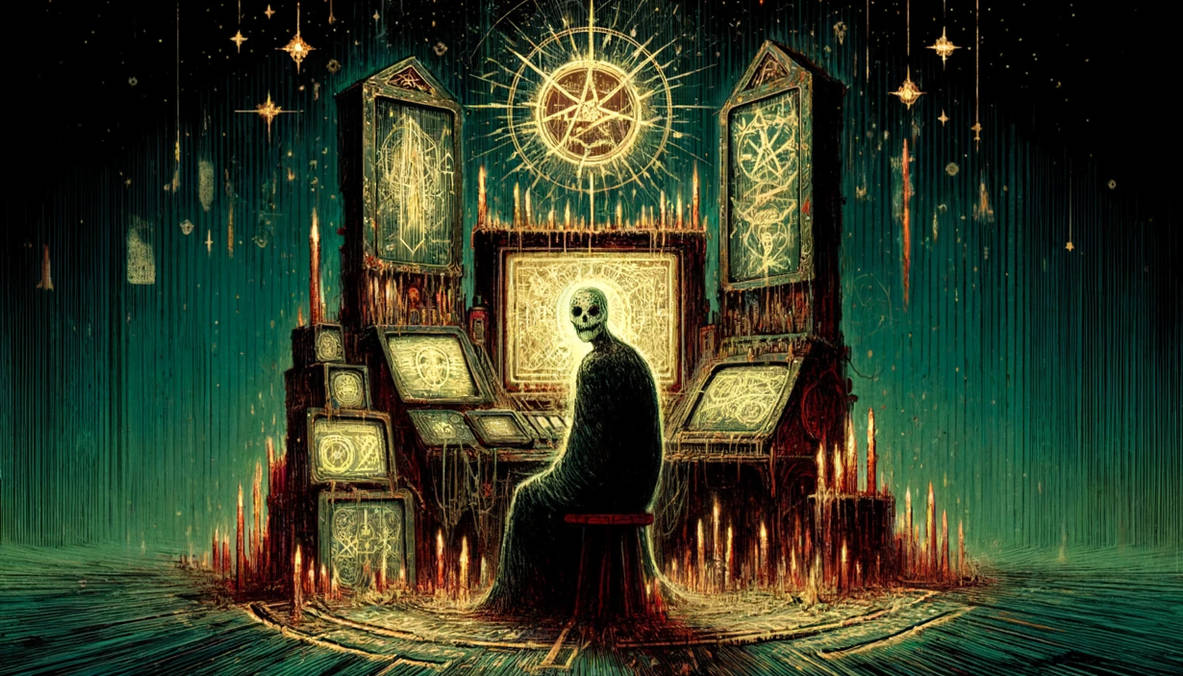 Rituals of the Cursed Programmer by karmichorror on DeviantArt