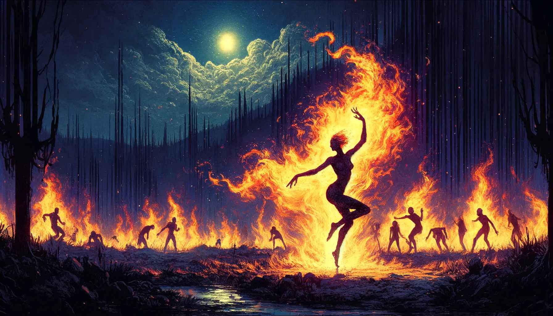 Damned in the Flames by karmichorror on DeviantArt