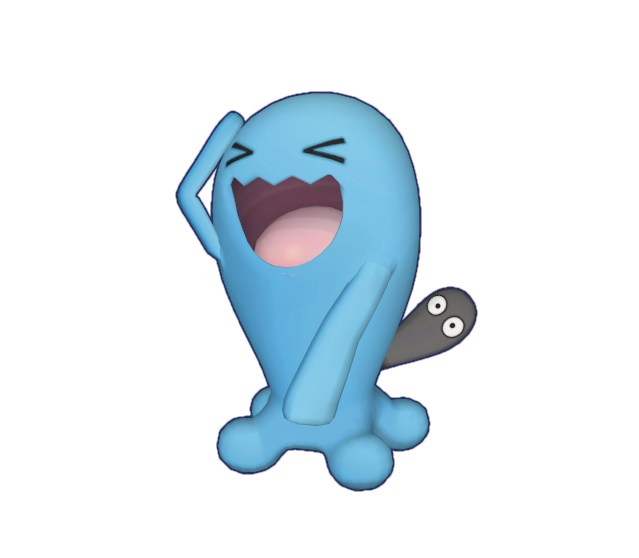 Wobbuffet ~ 3D Nif Model + animations by EveKN on DeviantArt
