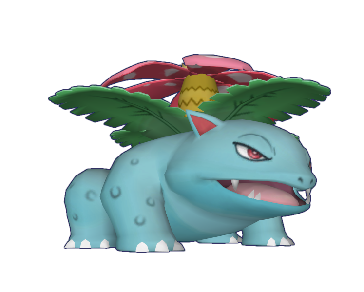 Venusaur ~ 3D Nif Model + animations by EveKN on DeviantArt