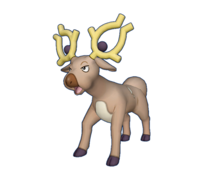 Stantler ~ 3D Nif Model + animations DL by EveKN on DeviantArt
