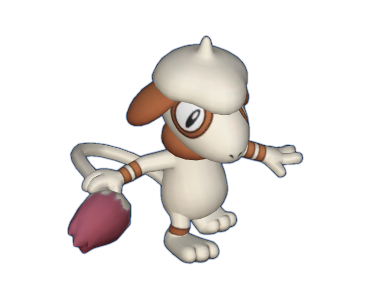 Smeargle ~ 3D Nif Model + animations DL by EveKN on DeviantArt