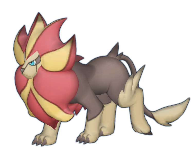 Pyroar ~ 3D Nif Model + animations DL by EveKN on DeviantArt
