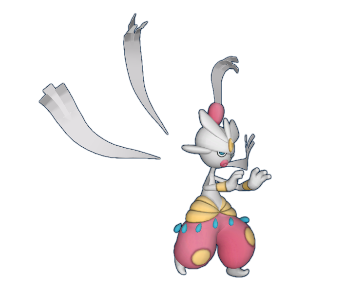 Mega Medicham ~ 3D Nif Model + animations DL by EveKN on DeviantArt