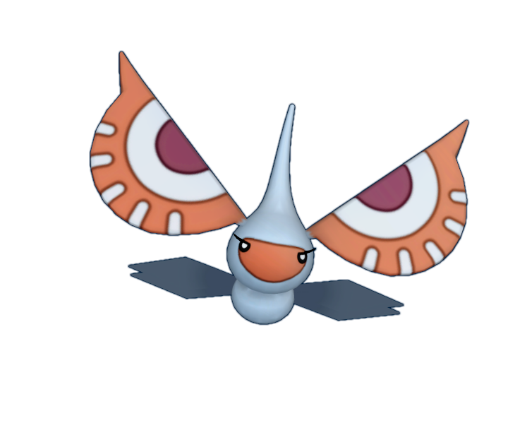 Masquerain ~ 3D Nif Model + animations DL by EveKN on DeviantArt
