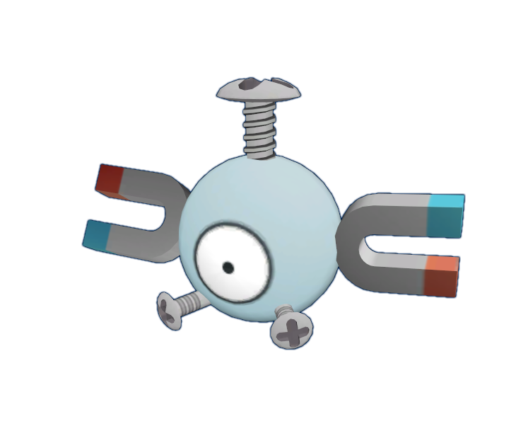 Magnemite ~ 3D Nif Model + animations DL by EveKN on DeviantArt
